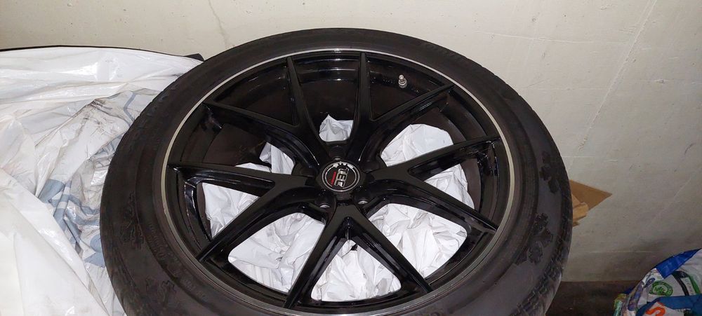 20 Zoll Felgen 10x20 ET35 5x112 mit Pneu | Kaufen auf Ricardo