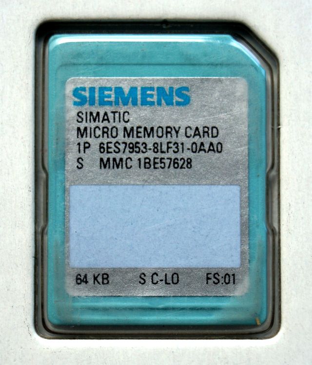 Simatic S7-300 Memory Card 64KB | Kaufen auf Ricardo