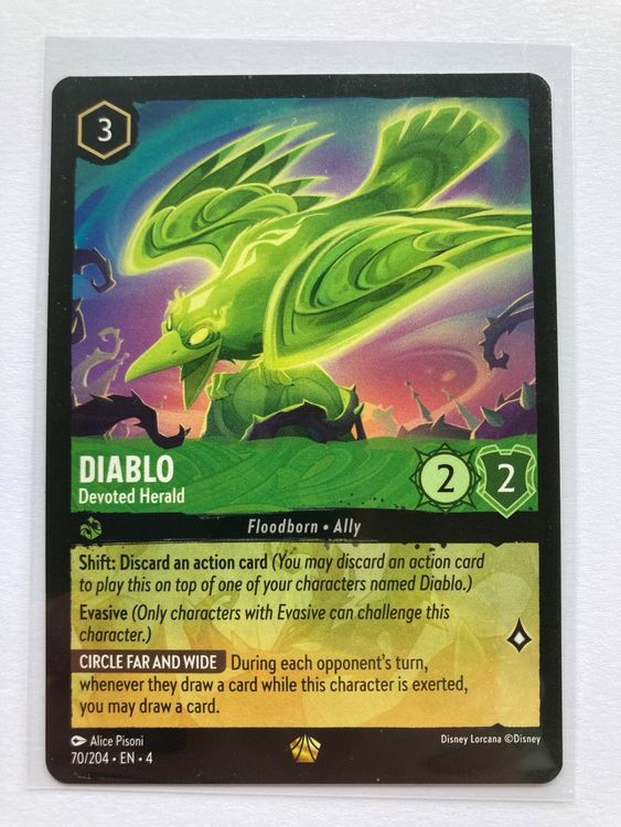 Lorcana DIABLO 70/204 EN-4 LEGENDARY (Gebraucht) in Lugano für CHF 51 ...
