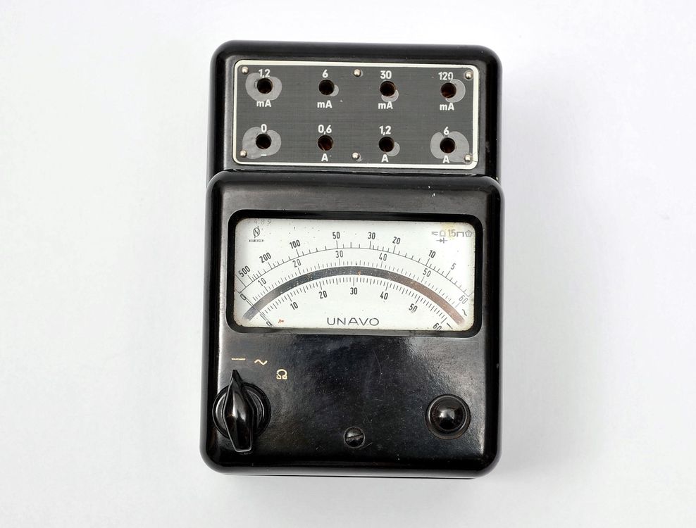 Vintage Messgerät Multimeter UNAVO Neuberger Physik Labor (Gebraucht ...