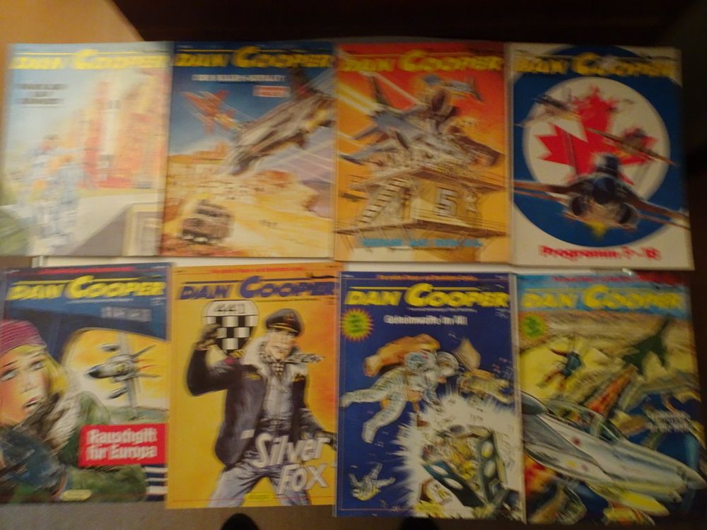 Dan Cooper Comics, 8 Bände, Zustand siehe Fotos. (Gebraucht) in ...