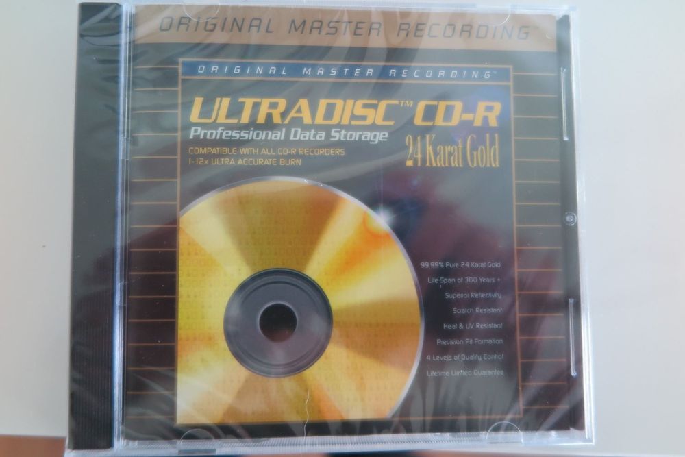 MFSL 24 Karat Gold Ultradisc CD-R (Neu und originalverpackt) in Schötz ...