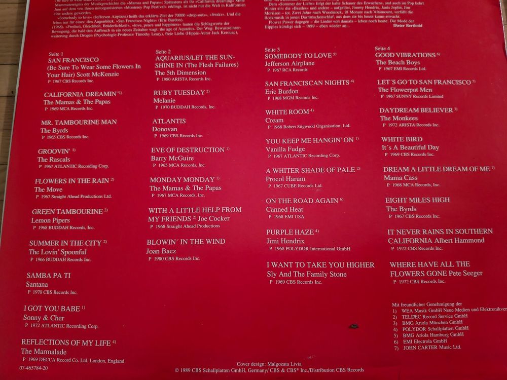 Rare Schallplatten, Flower Power, Woodstock , Joe Cocker LP (Gebraucht ...