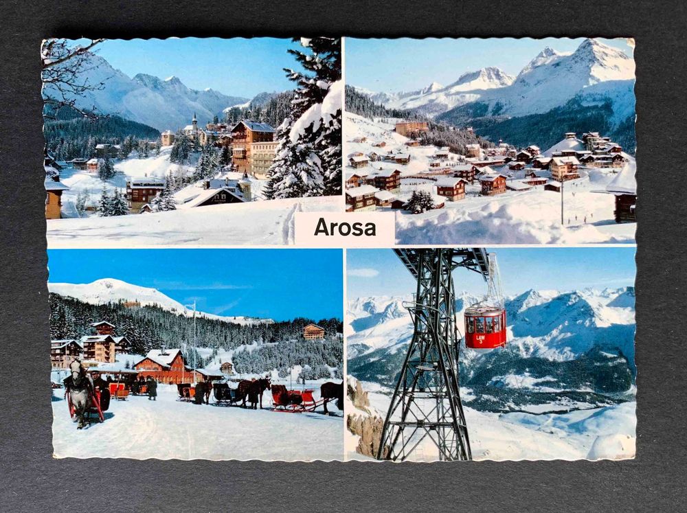 AK Arosa 4 Bild Karte (Gebraucht) in Goldau für CHF 3 – mit Lieferung auf Ricardo kaufen