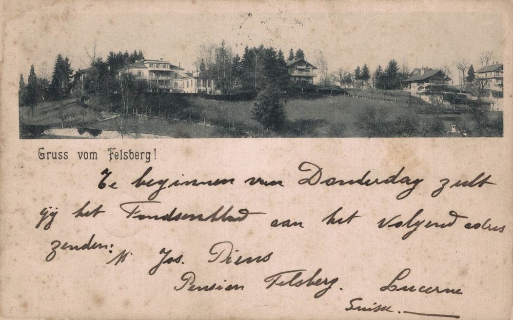 Gruss vom Felsberg, Luzern (Gebraucht) in Bronschhofen für CHF 10 – mit Lieferung auf Ricardo kaufen