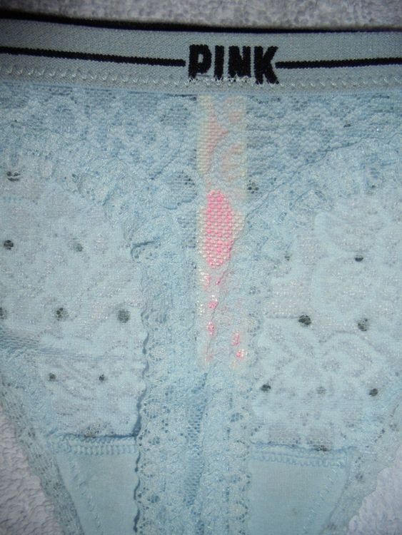 VICTORIA'S SECRET SPITZENTANGA MIT GLITZERSTEINCHEN, M, NEU (Neu und ...