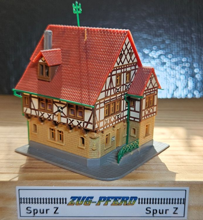 Kibri 6824: Gasthaus "Zum weissen Ross" - fertig gebaut! (Gebraucht) in ...