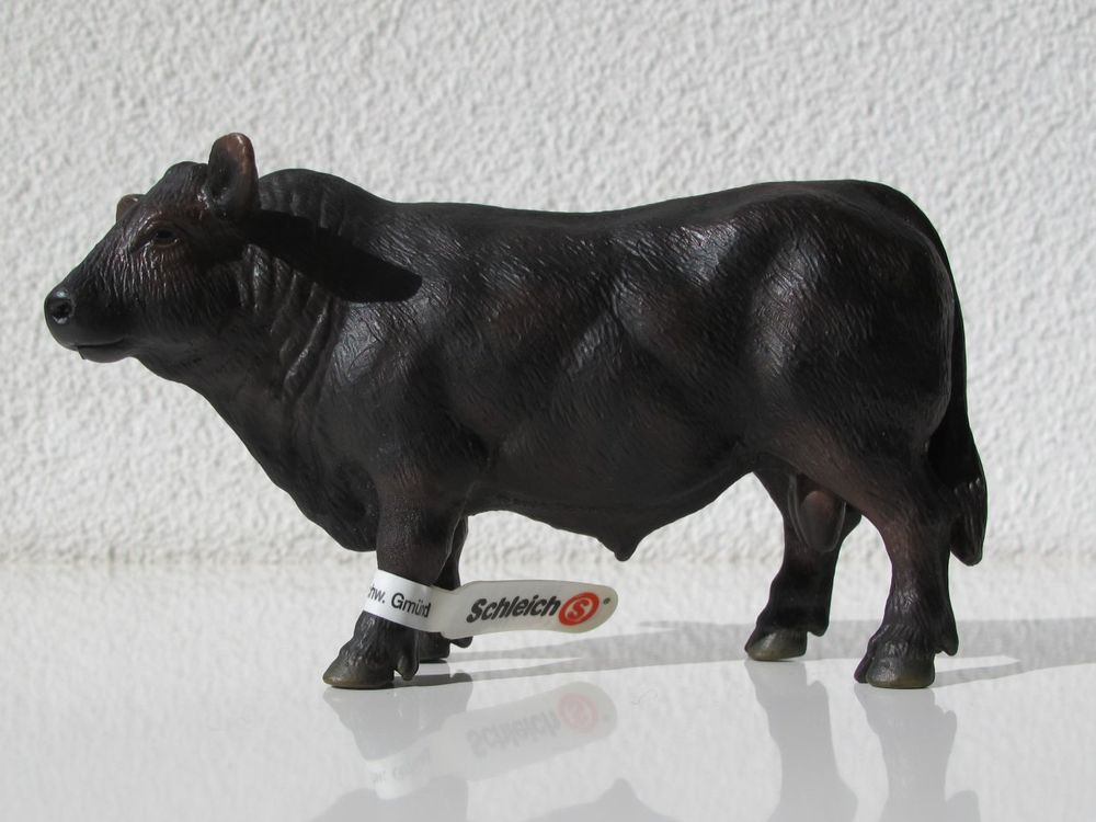 Schleich 13766 Black Angus Bulle, Stier (Gebraucht) in Vilters für CHF ...