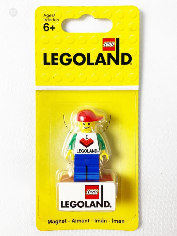 LEGO® Minifigur Magnet "I ️ LEGOLAND" California OVP (Neu und ...
