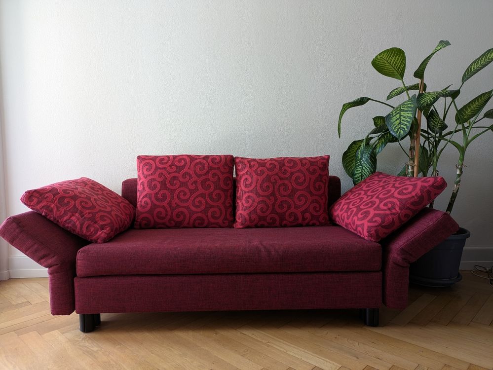 Stilvolles und bequemes Bettsofa zu verkaufen (Gebraucht) in Zürich für ...