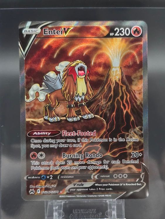 Entei V #GG36 Crown Zenith NM / 🇬🇧 (D'occasion) à COINTRIN pour CHF 38. ...