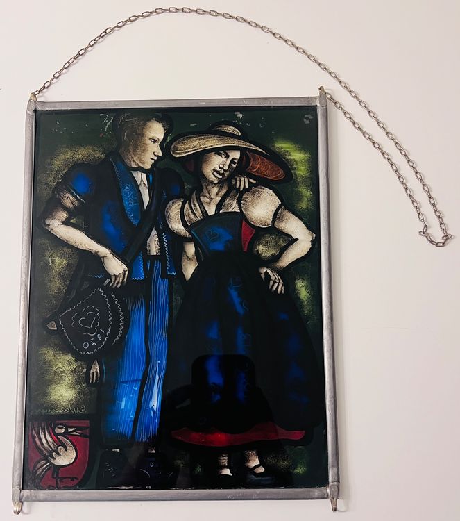 Interessante Hinterglasmalerei Unleserlich Signiert (Gebraucht) in Root für CHF 25 – mit ...