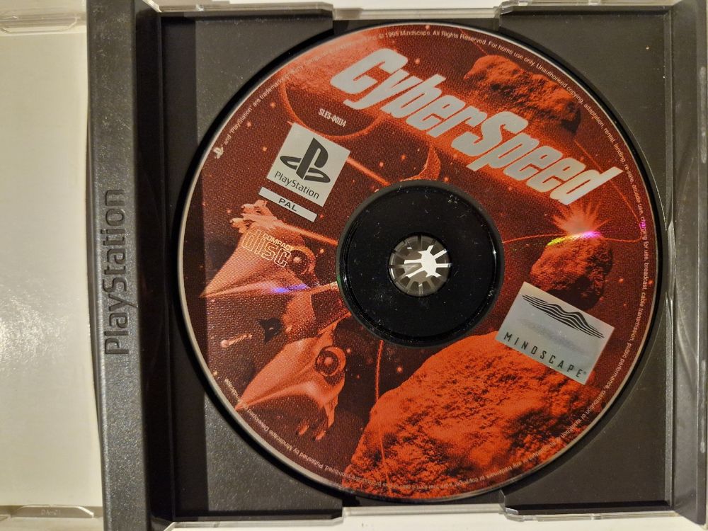 Cyberspeed - Playstation PS1 - Komplett mit Anleitung! (Gebraucht) in ...