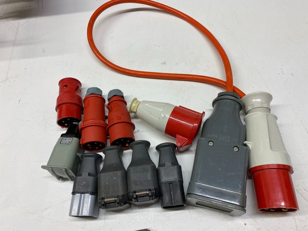 CEE Starkstrom Stecker & Kupplung Set (Gebraucht) in Sempach Station ...