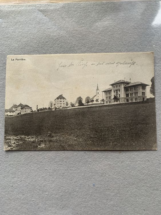 Alte AK „ La Ferriere“ (Gebraucht) in Siebnen für CHF 10 – mit Lieferung auf Ricardo kaufen