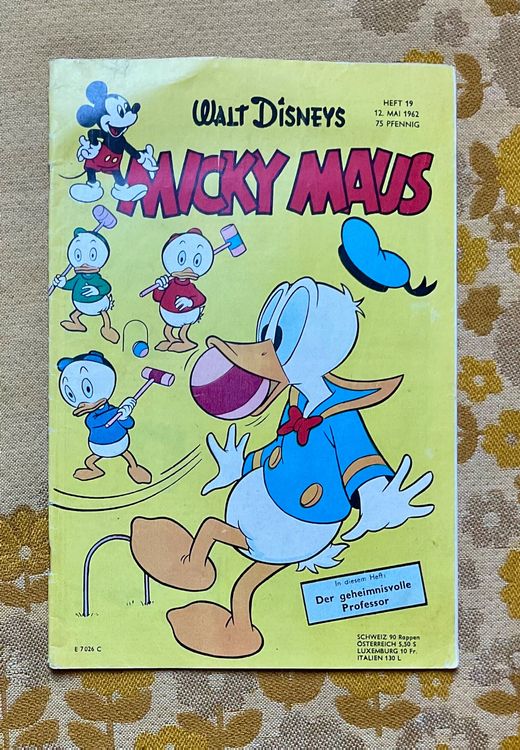 Micky Maus Heft Nr 19 von 1962 (Gebraucht) in Endingen für CHF 4 – mit ...