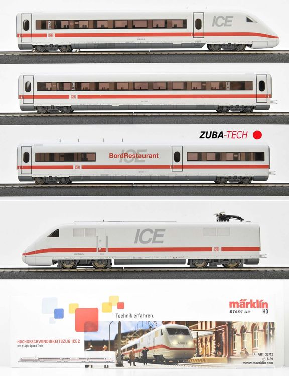 Märklin 36712 Triebzug ICE 2 4-tlg DB H0 WS Digital mit OVP | Kaufen auf Ricardo