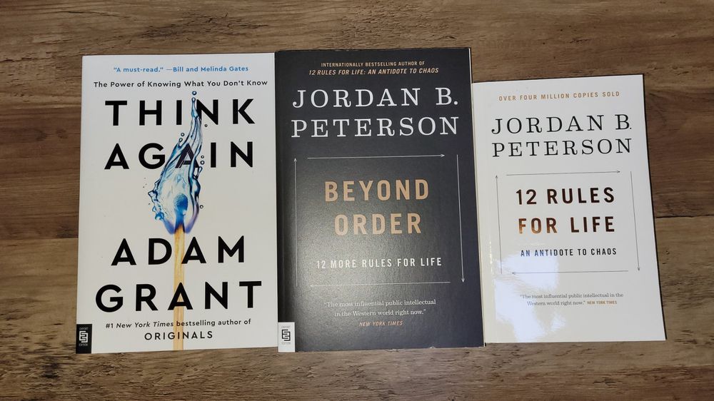 3 Bücher von Adam Grant und Jordan Peterson | Kaufen auf Ricardo