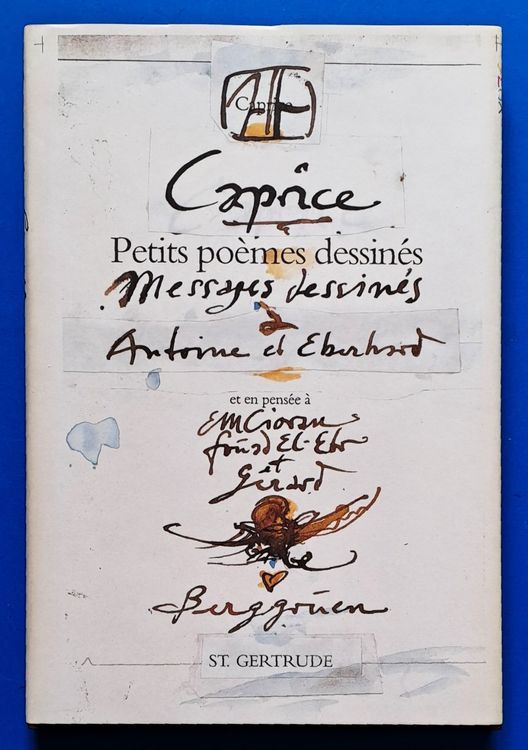 Horst Janssen: Caprice - Messages dessinés. Signierte EA (Gebraucht) in ...