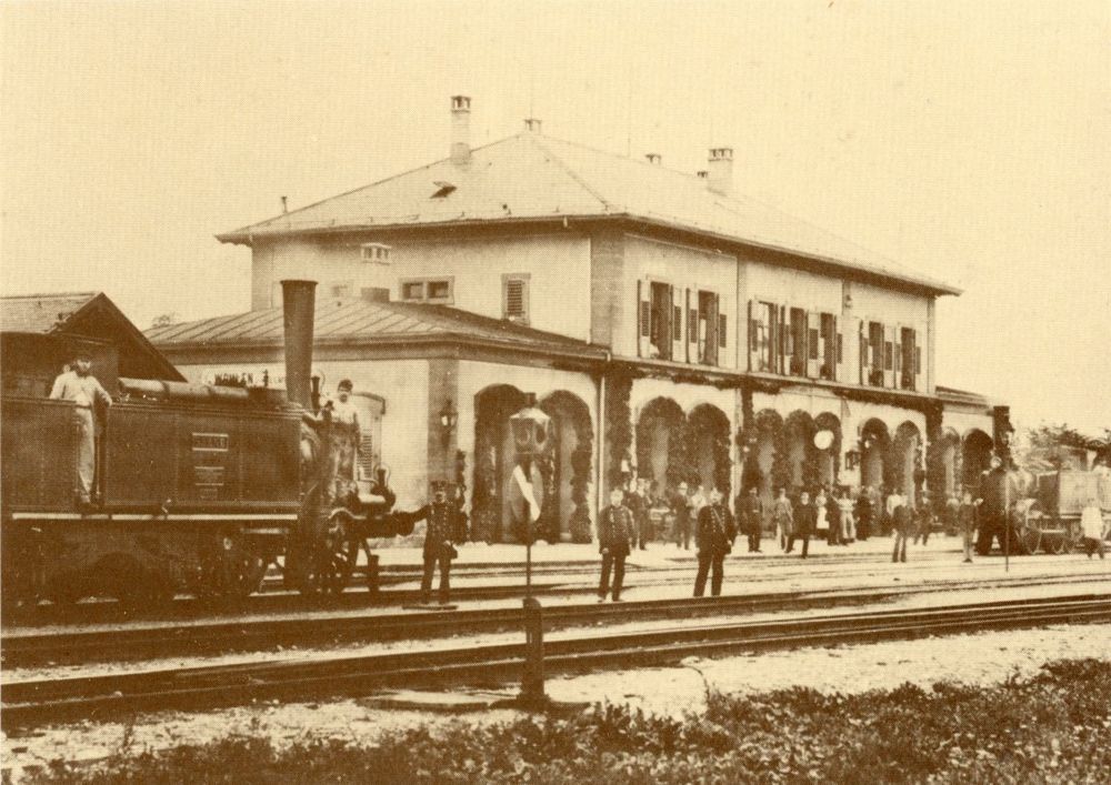 Wohlen AG - BAHNHOF 1883 - 1983 (BAHNHOFFÄSCHT) | Kaufen auf Ricardo