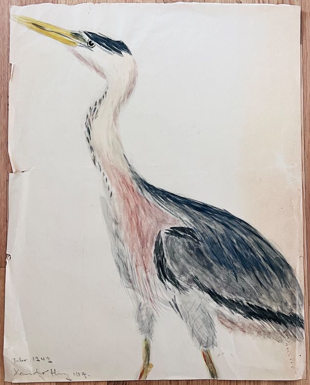 Schöne Aquarell unleserlich signiert | Kaufen auf Ricardo