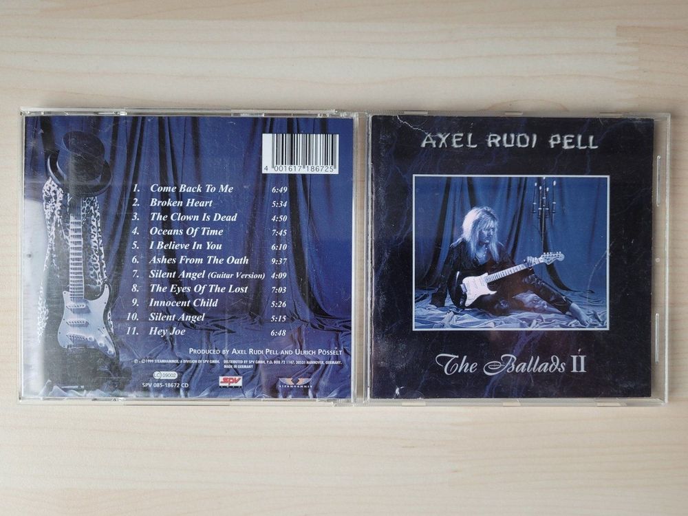 Axel Rudi Pell - The Ballads II CD 1999 (Gebraucht) in Nebikon für CHF ...