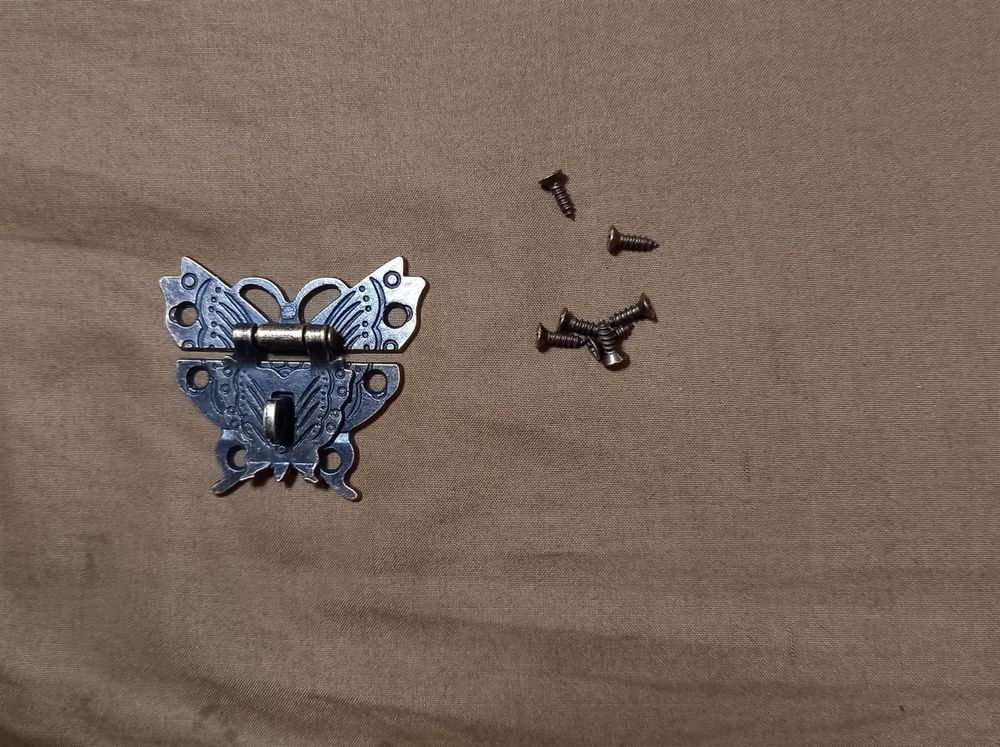 10x Retro Riegelschlösser - 10x Serrures à Loquet retro (Neu und originalverpackt) in Bremblens ...