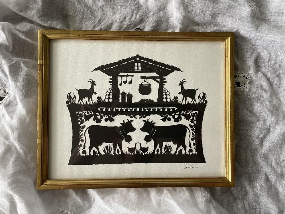 Scherenschnitt (Neu (gemäss Beschreibung)) in Konolfingen für CHF 78 – mit Lieferung auf Ricardo ...