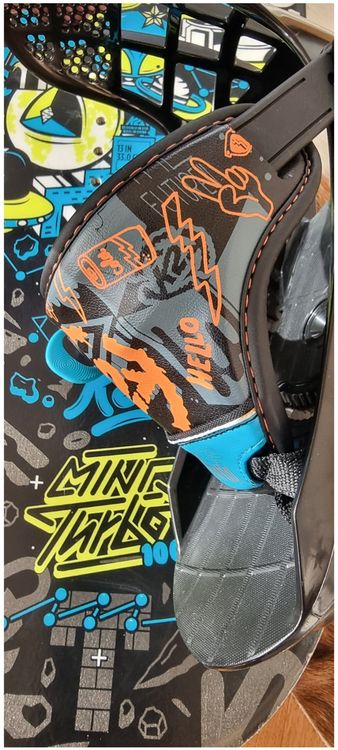 Kinder Snowboard K2 Mini Turbo 100 cm K2 Bindung neuwertig (Gebraucht ...