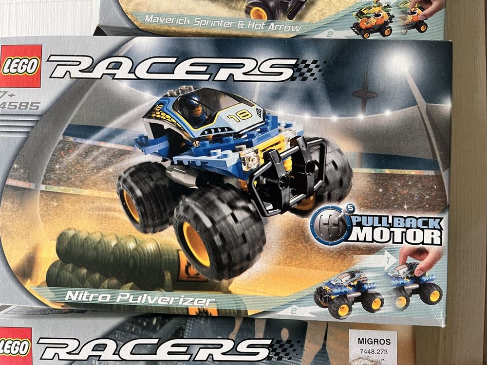 Grand lot de LEGO Racers voir toutes les photos (Neu (gemäss ...
