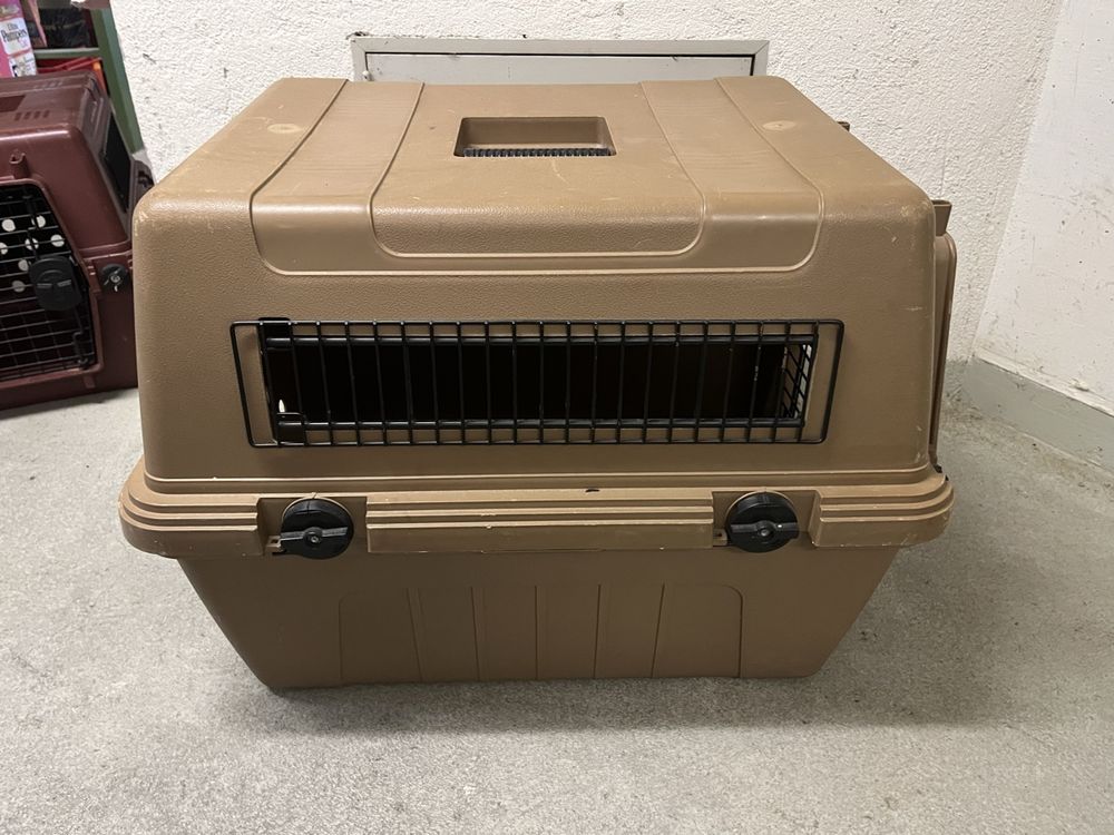 Petmate Deluxe Vari Kennel - Hunde Transportbox Gr.M (Gebraucht) in ...