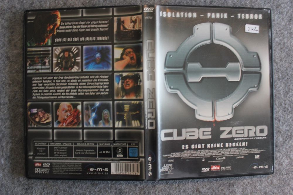 Cube Zero DVD ( 342) | Kaufen auf Ricardo