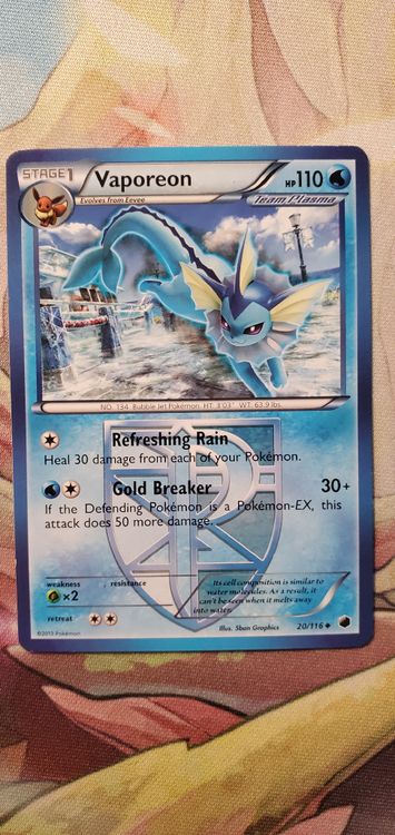 vaporeon glaceon jolteon plasma freeze pokemon cards lot EN | Kaufen ...