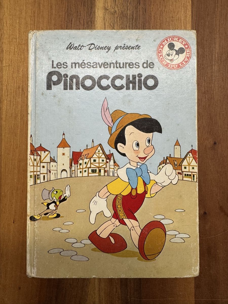 Pinocchio - Walt Disney, Club Mickey Mouse Buch, Vintage! (Gebraucht ...