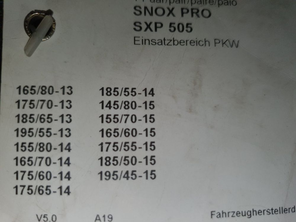 Schneeketten PEWAG SNOX PRO SXP 505 | Kaufen auf Ricardo