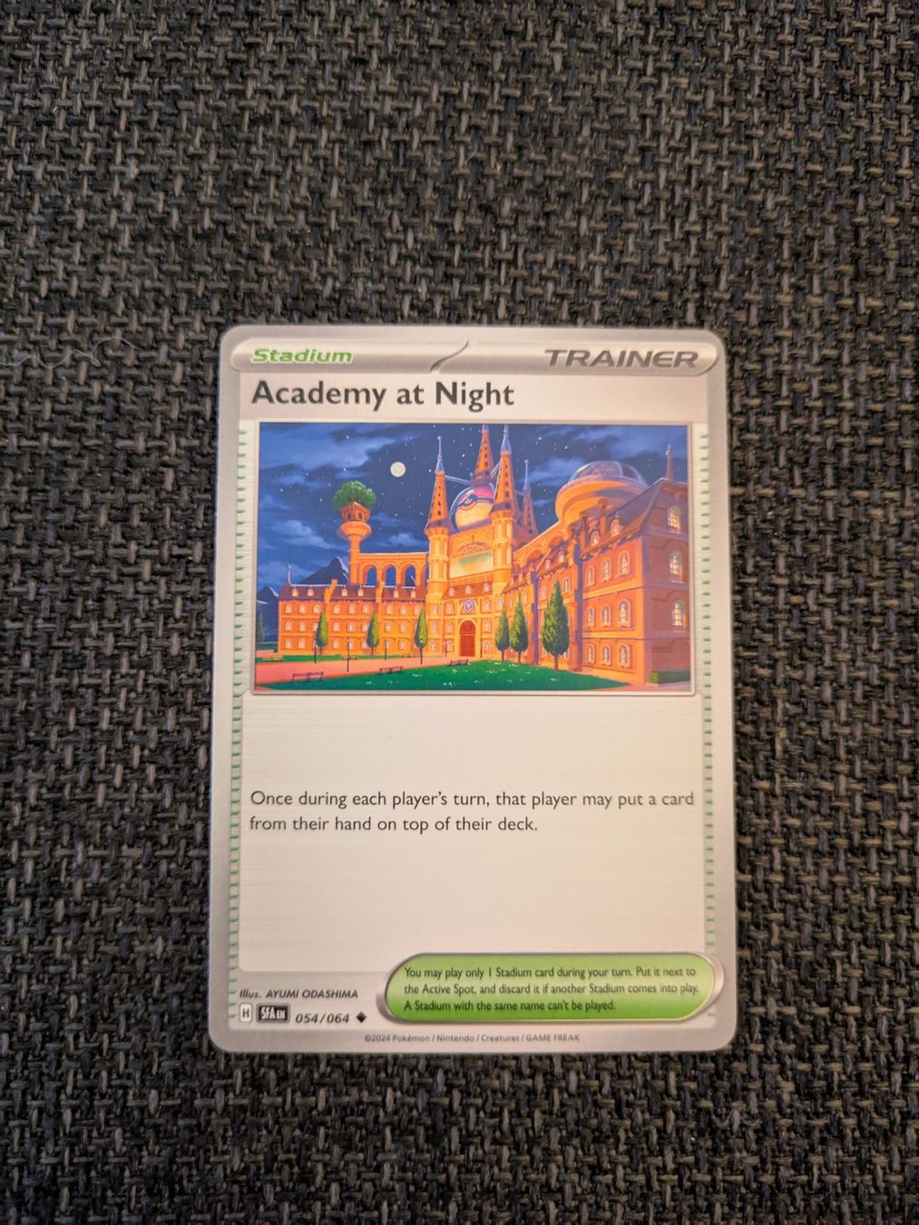 ACADEMY AT NIGHT, SHROUDED FABLE, SFA54, UNC, 2024, ENG, NM (Gebraucht ...
