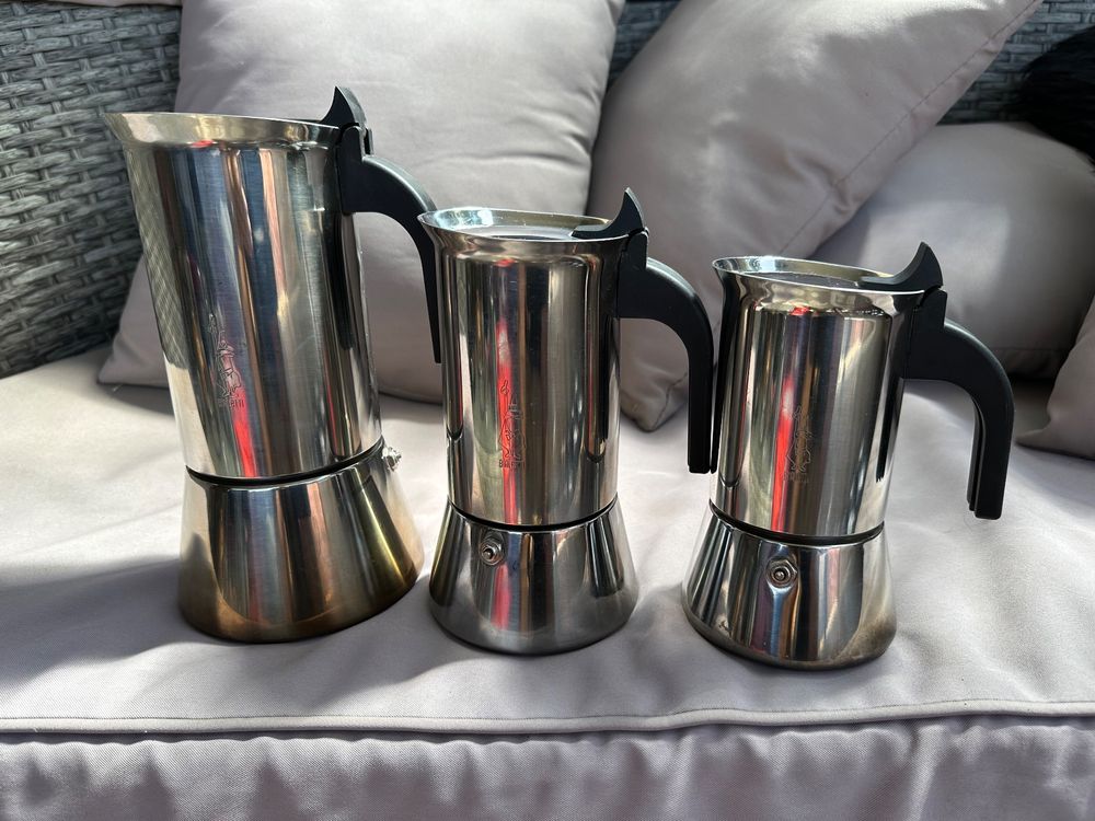 3 Espresso Kocher Bialetti inox 18/10 (Gebraucht) in Thun für CHF 49 ...