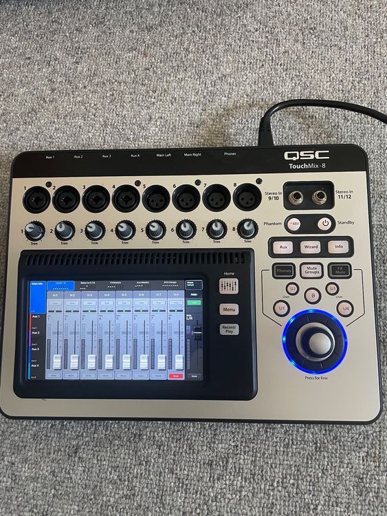 QSC TouchMix 8 Digital Audio Mixer | Kaufen auf Ricardo