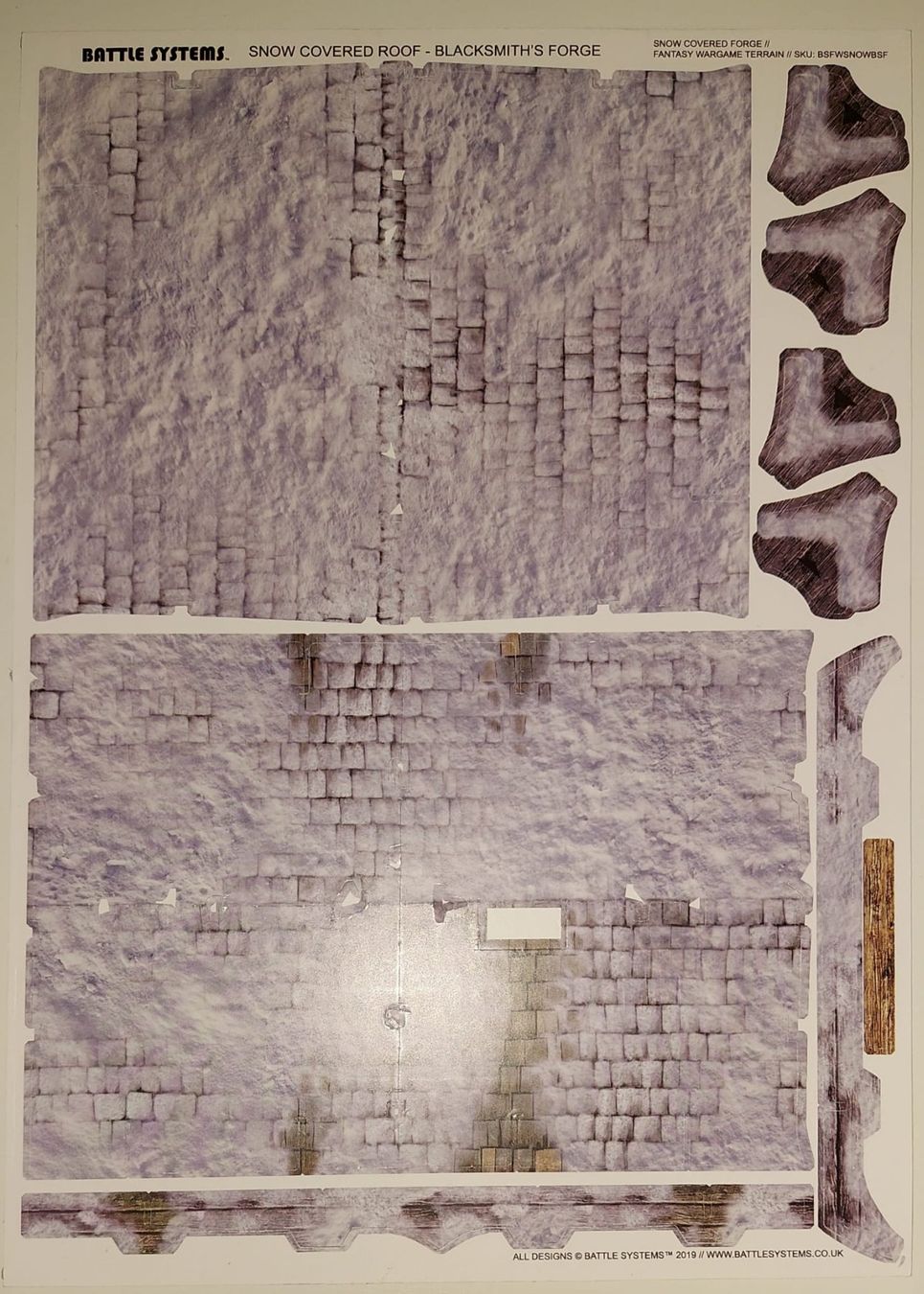 Battle Systems: Snow-Covered Roof – Blacksmith’s Forge #2 (Neu (gemäss ...