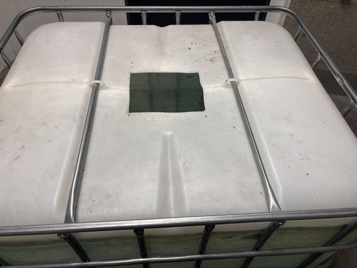 IBC Container 1000L Wassertank Regenwassertank auf Palette (Gebraucht ...