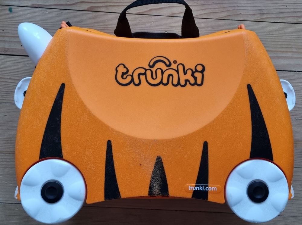 Trunki Kinderkoffer Reisekoffer Tiger orange (Gebraucht) in Biel/Bienne ...