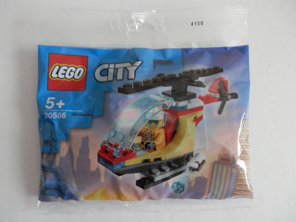 LEGO City 30566 Polybag Feuerwehr Hubschrauber NEU (Neu und ...