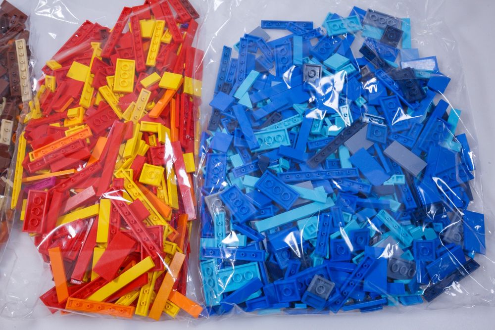 LEGO 1.07 kg Fliesen/Kacheln in diversen Farben und Formen | Kaufen auf Ricardo