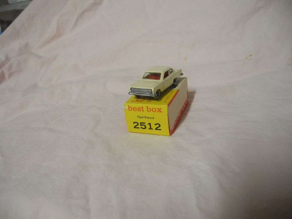 BEST BOX NR. 2512 OPEL REKORD UNBESPIELT ORIGINALVERP. (Neu und ...