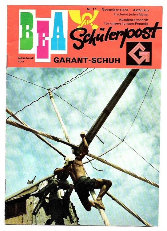 Bea Schülerpost 1973 Nr 11 November, AZ Zürich (Gebraucht) in ...