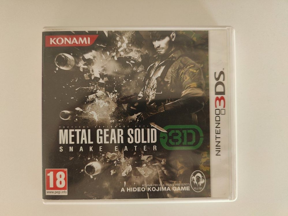Metal Gear Solid - Snake Eater 3D Nintendo 3DS (Gebraucht) in Dintikon ...