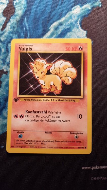 Pokemon Karte Vulpix first Edition (Gebraucht) in St.Gallen für CHF 5 ...