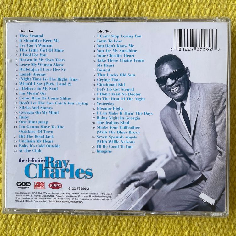 RAY CHARLES-2CD THE DEFINITIVE/BEST OF (Gebraucht) in Rorschacherberg ...