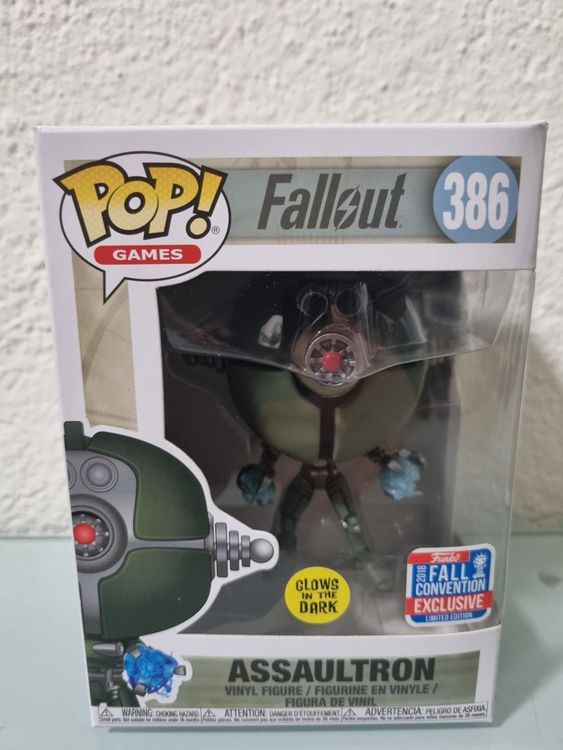 Funko Pop Fallout #386 - Assaultron 2018Convention Exclusive | Kaufen ...