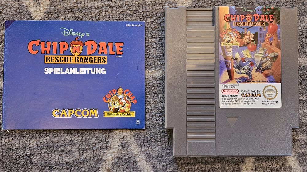 NES Chip'n Dale inkl. Anleitung. selten. (Gebraucht) in Knutwil für CHF ...